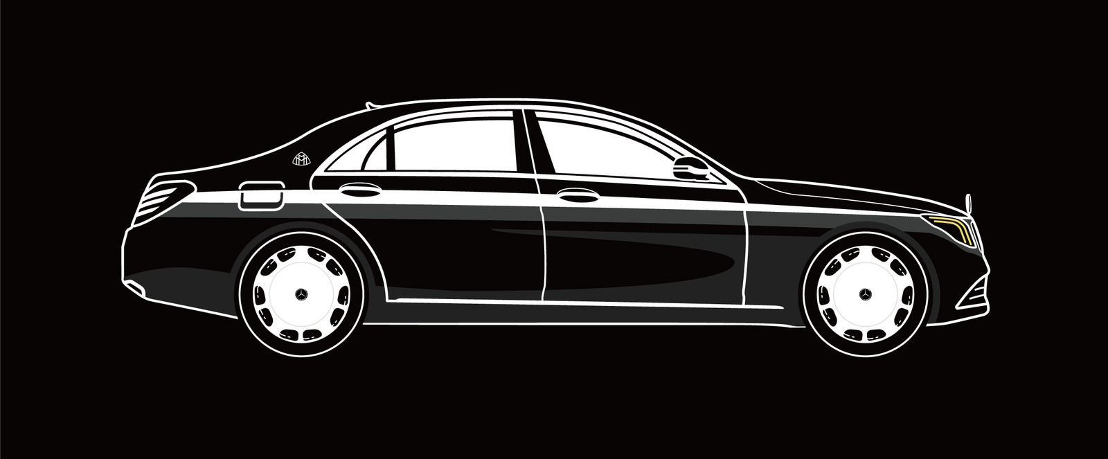 'MERCEDES-BENZ X MILLIE' COLLABORATION STICKER by taegyu HA - 노트폴리오