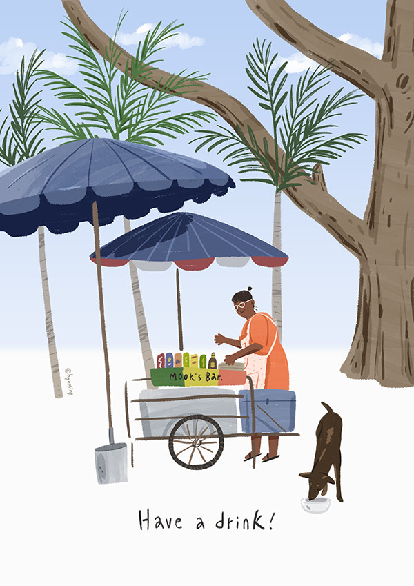 Have a drink! by hyeming - 노트폴리오