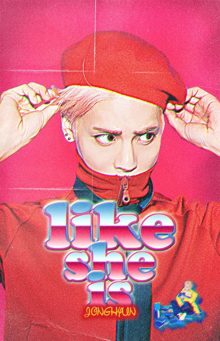 1980 style idol poster by Pluto Project - 노트폴리오