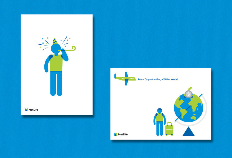 MetLife 2020 Card Graphic Design by 죠의 D - 노트폴리오