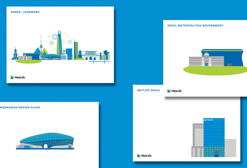 MetLife 2020 Card Graphic Design by 죠의 D - 노트폴리오