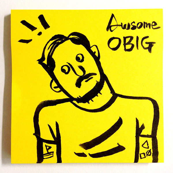 Post It Drawings_OBIG_2014 by obig (오빅) - 노트폴리오