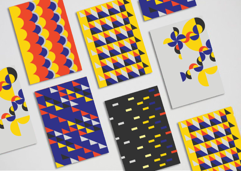 한국 전통색 오방색 컨셉의 카페 브랜딩 by 이채영 - 노트폴리오