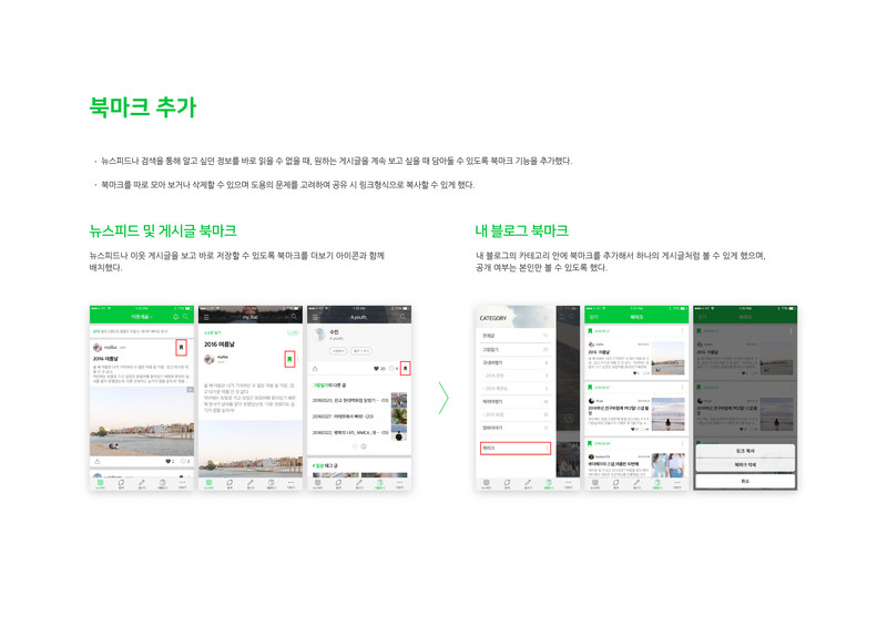 2016_ UX・UI NAVER Blog App Redesign by 김수진 - 노트폴리오