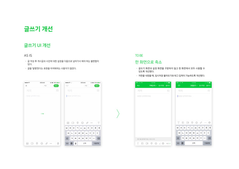 2016_ UX・UI NAVER Blog App Redesign by 김수진 - 노트폴리오