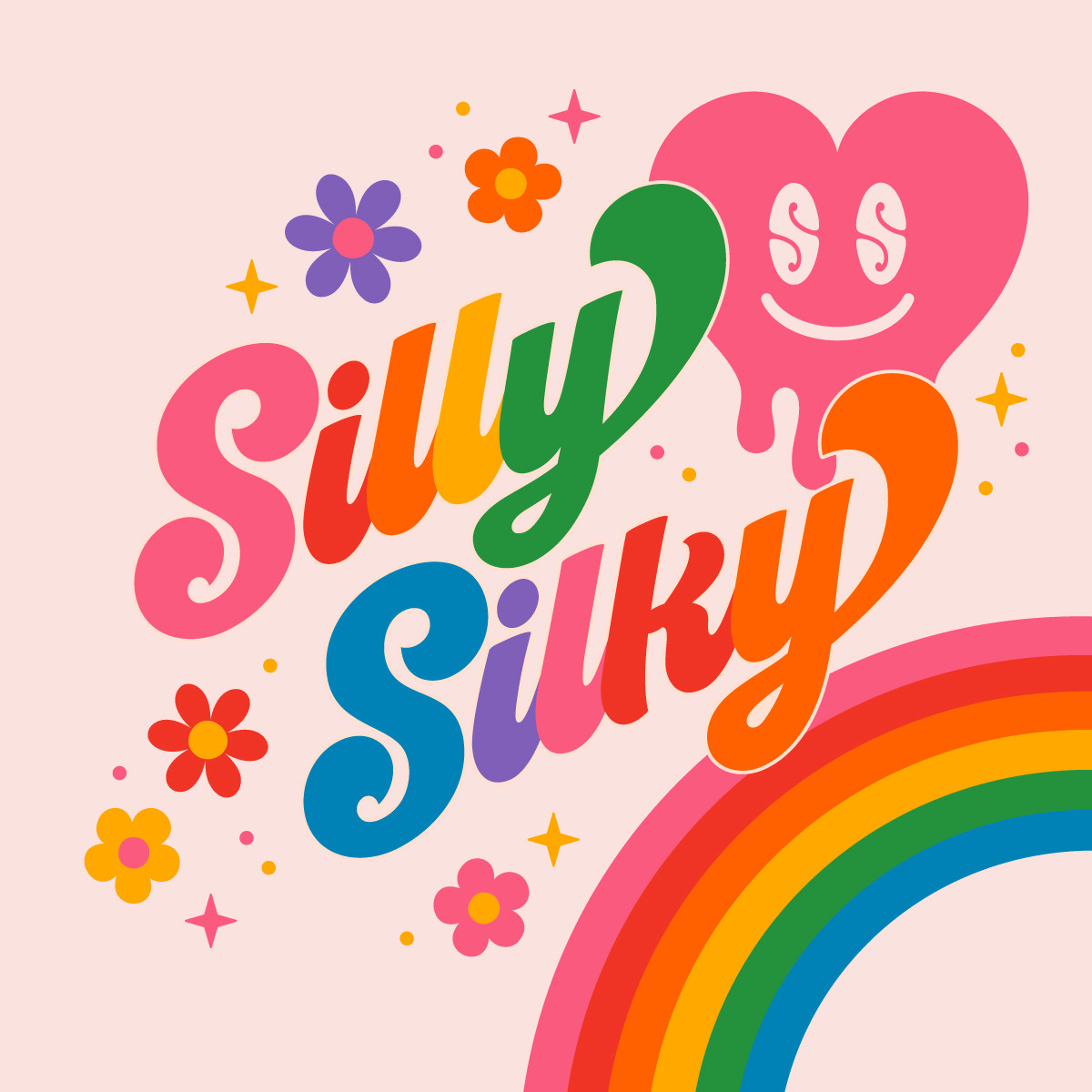 Silly Silky - Logo & Character & Cover Art Design by liz yoo - 노트폴리오