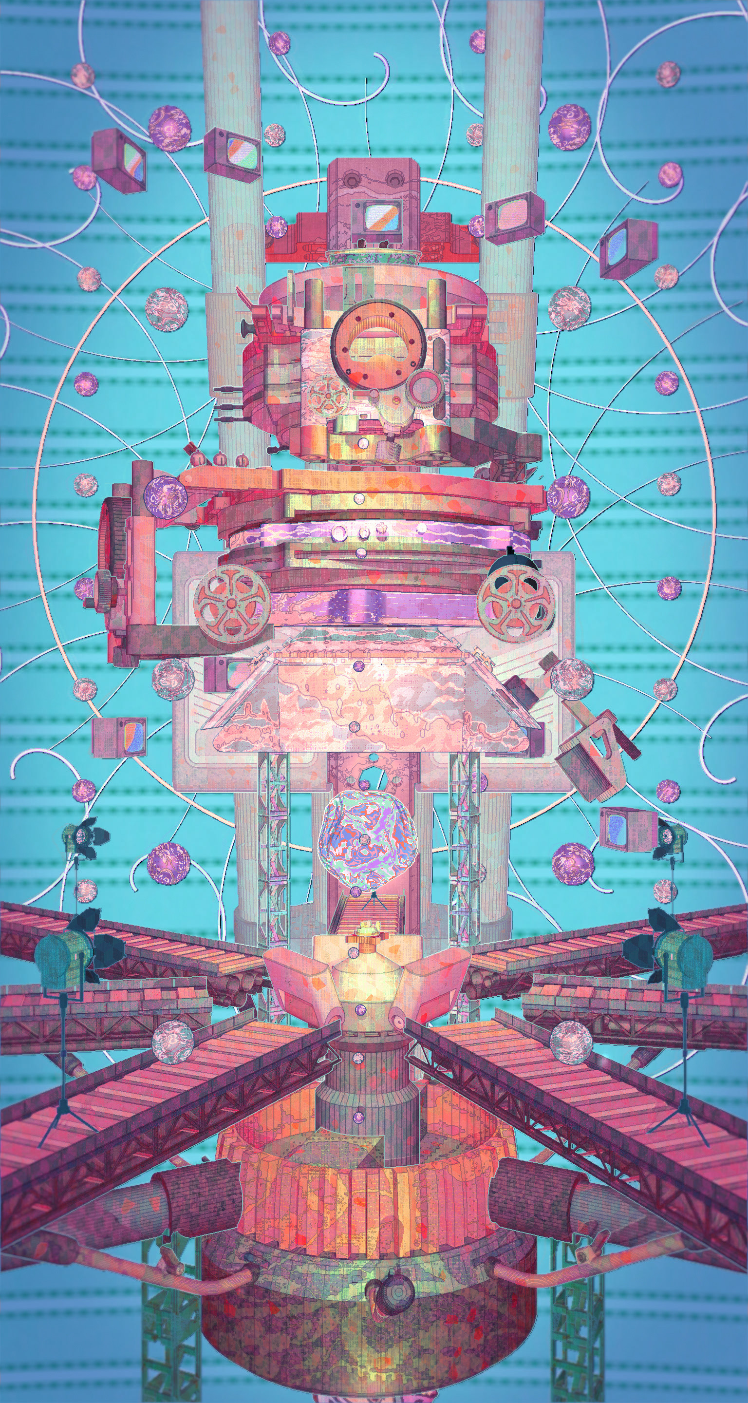 [MBC] NFT 순간의 소유 미디어파사드 작품 전시 by 꿉끼(GUPGI) - 노트폴리오