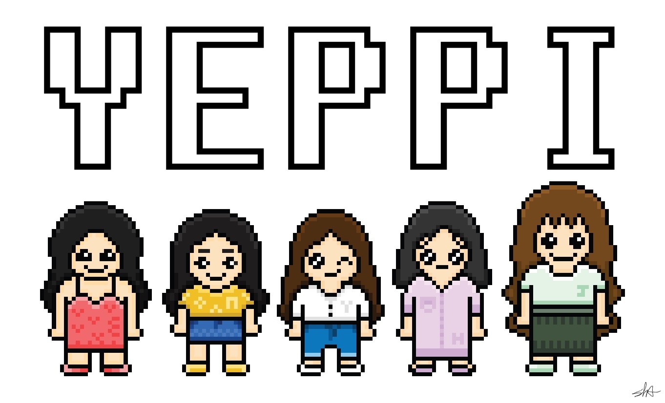 Pixel art_Yeppi friends by 박구름귀여워 - 노트폴리오